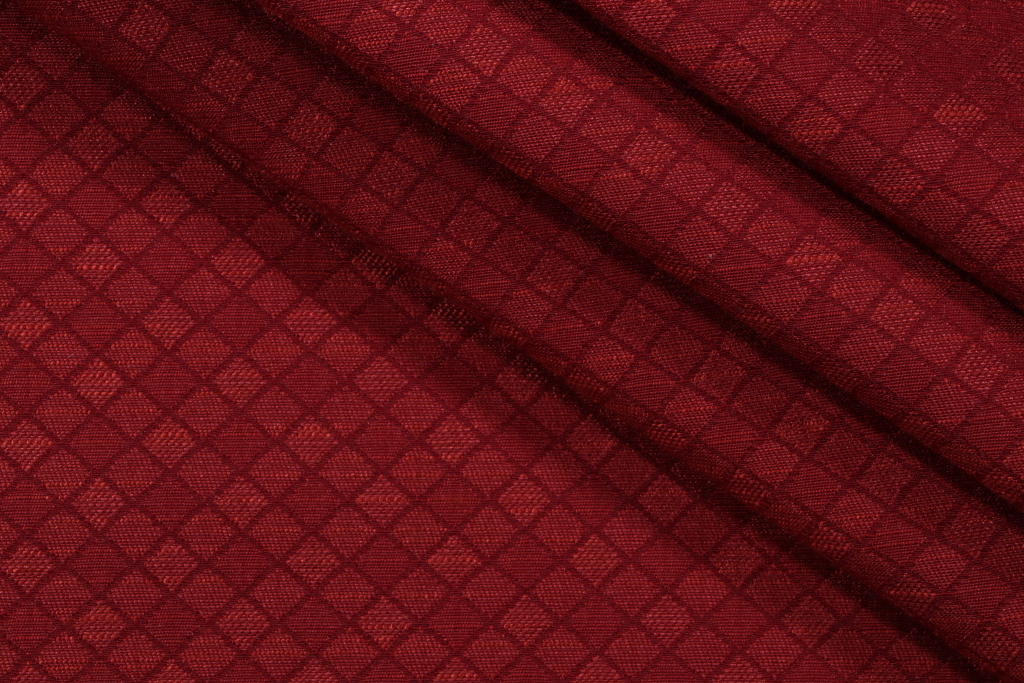 2.63 Yards Landmark Woven Upholstery Fabric in Garnet