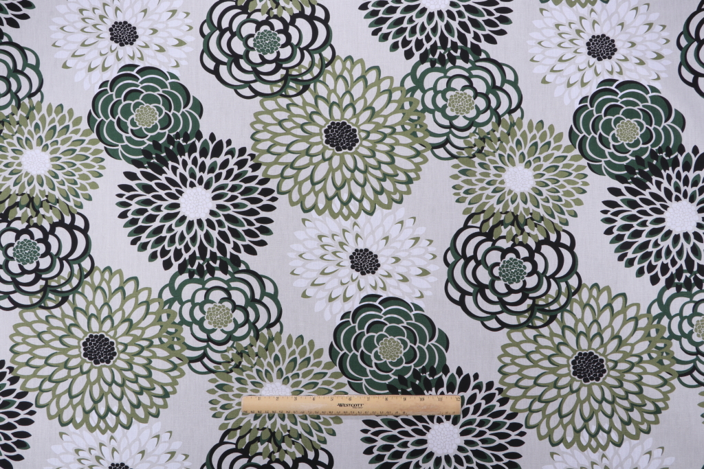 Magnolia Home Lancaster Printed Cotton Drapery Fabric in Meadow