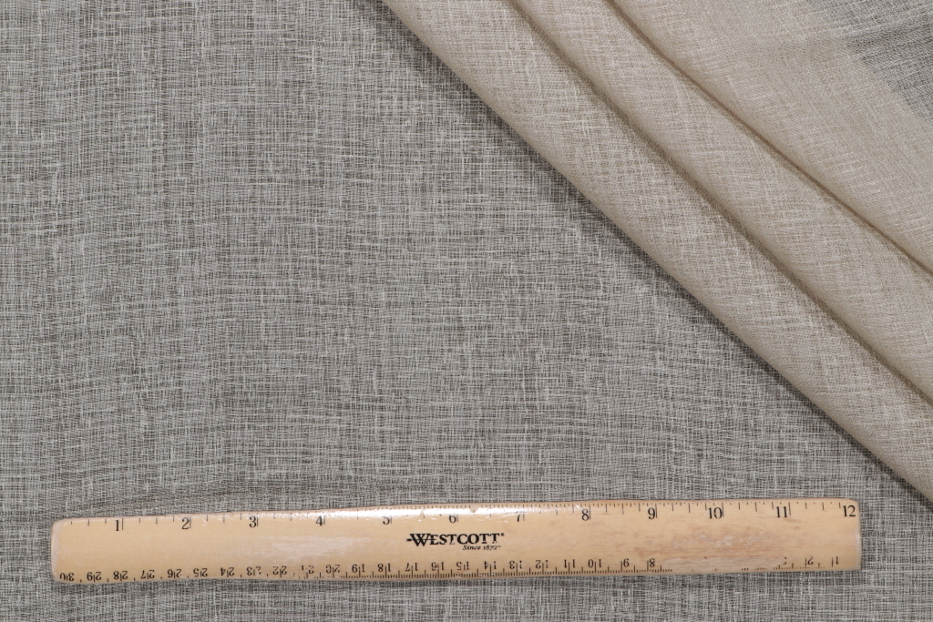 .88 Yards Gazelle Sheer Drapery Fabric in Jade