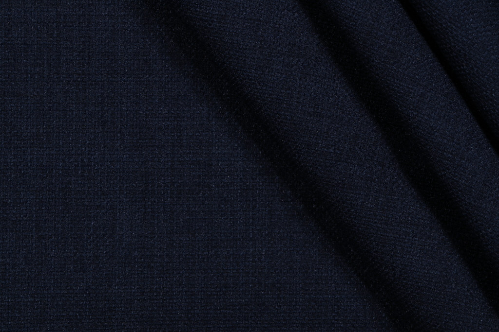 1.25 Yards Patriot Woven Knit Backed Decorator Fabric in Blueberry