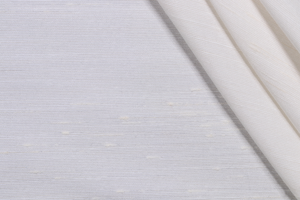 .88 Yards Emilia Woven Decorator Fabric in Eggshell