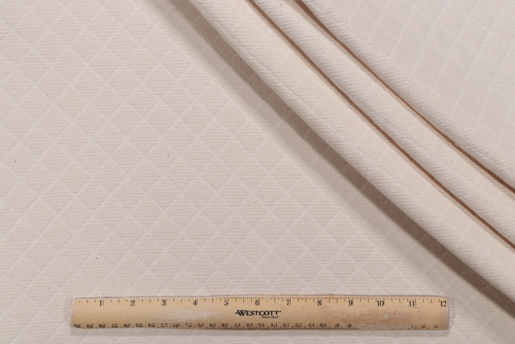 1 Yards Judith Matelasse Upholstery Fabric in Natural