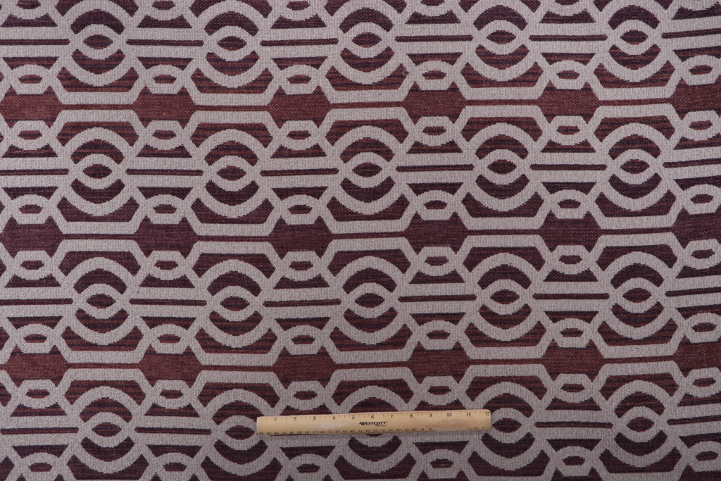 1 Yards Juniper Woven Chenille Upholstery Fabric in Vamp