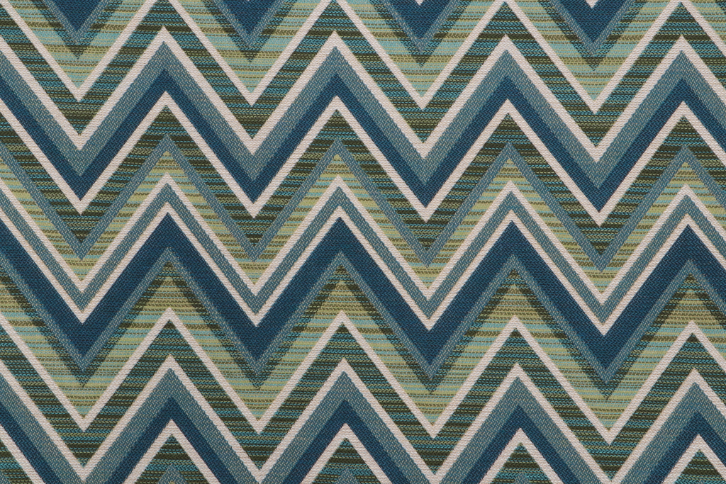 Fischer Woven Solution Dyed Acrylic Outdoor Fabric in Lagoon