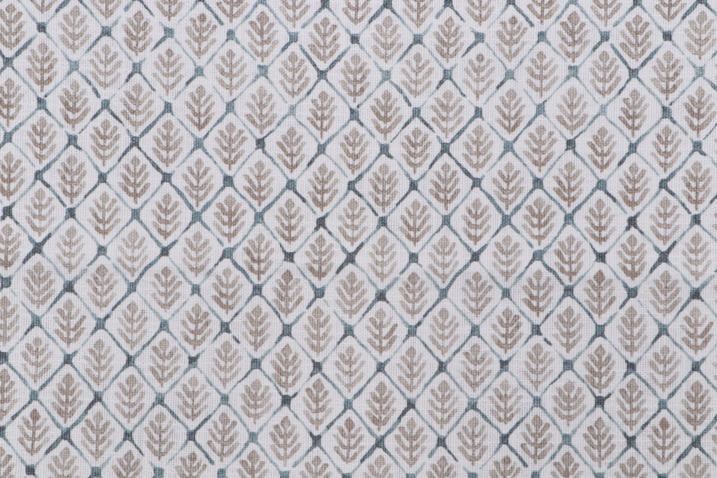 1 Yard Kendall Wilkinson Magitha Printed Cotton Drapery Fabric in ...