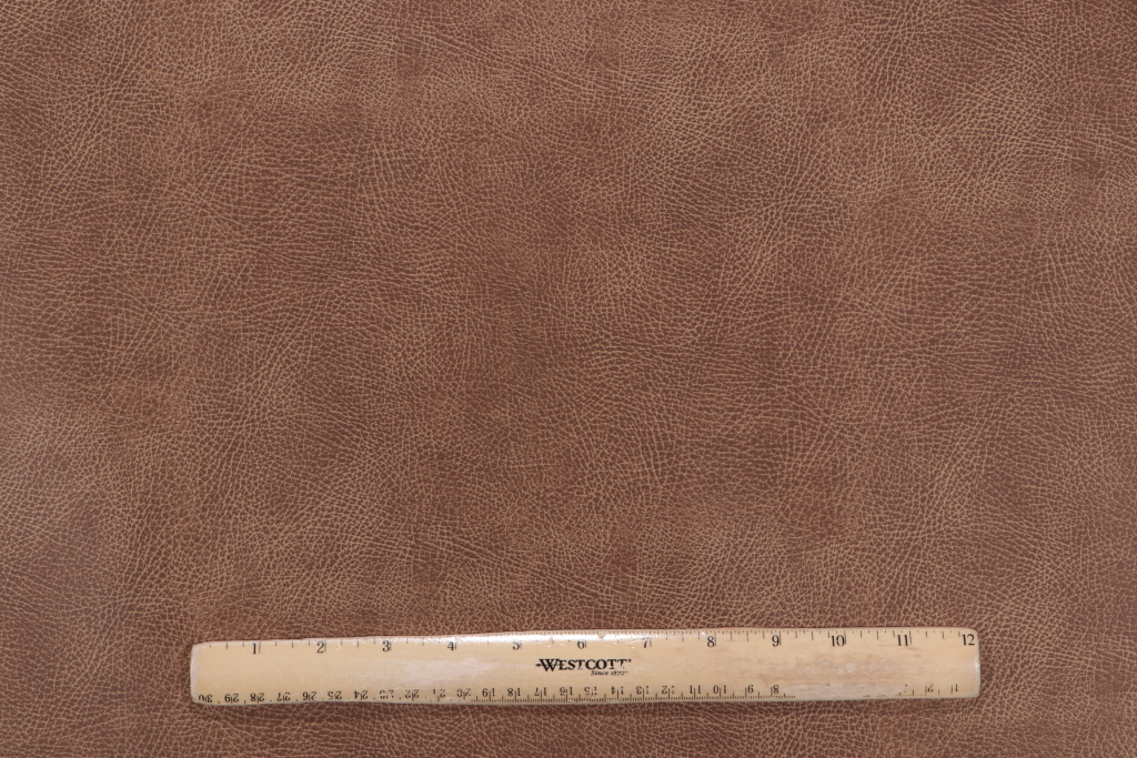 11 Yards Brisa Vinyl Upholstery Fabric in Saddle
