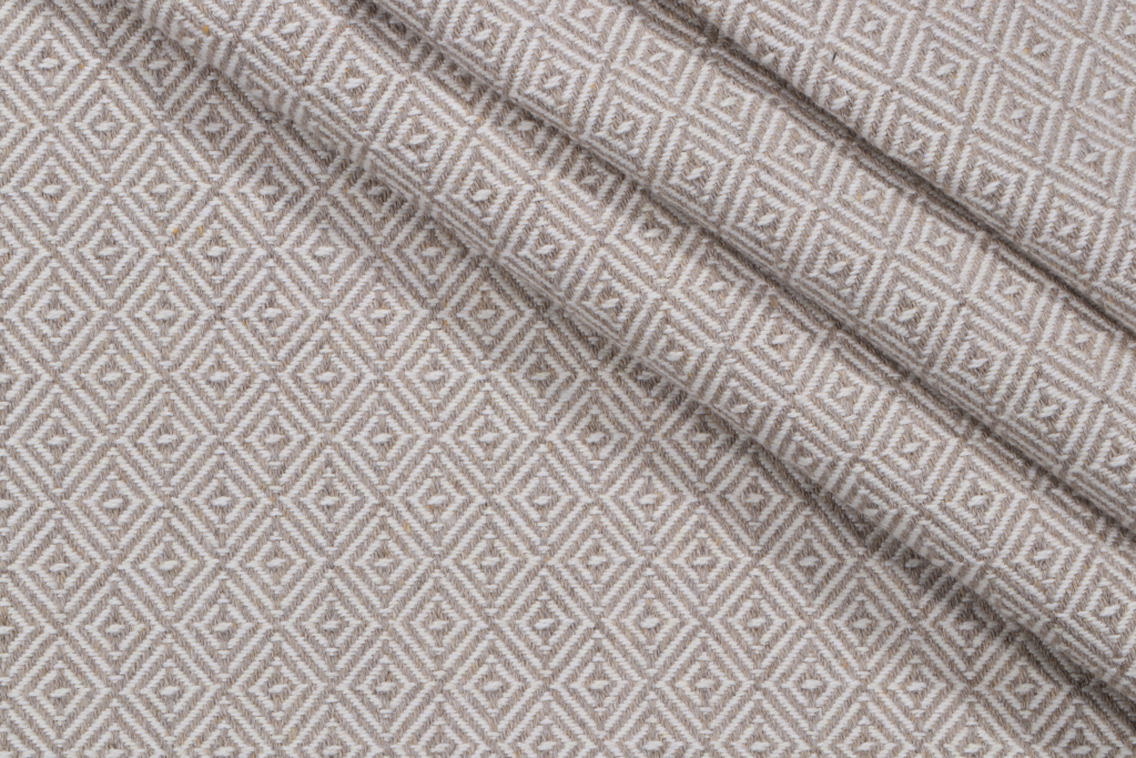 2.38 Yards Calvin Woven Upholstery Fabric in Stone