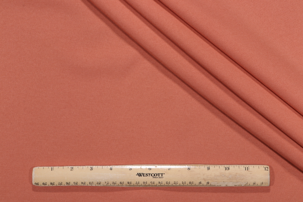 1 Yards Kelly Ripa Home Radiance Woven Polyester Outdoor Fabric in Papaya
