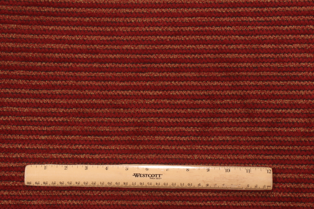 1.75 Yards Richloom Vinny Woven Chenille Upholstery Fabric in Sienna
