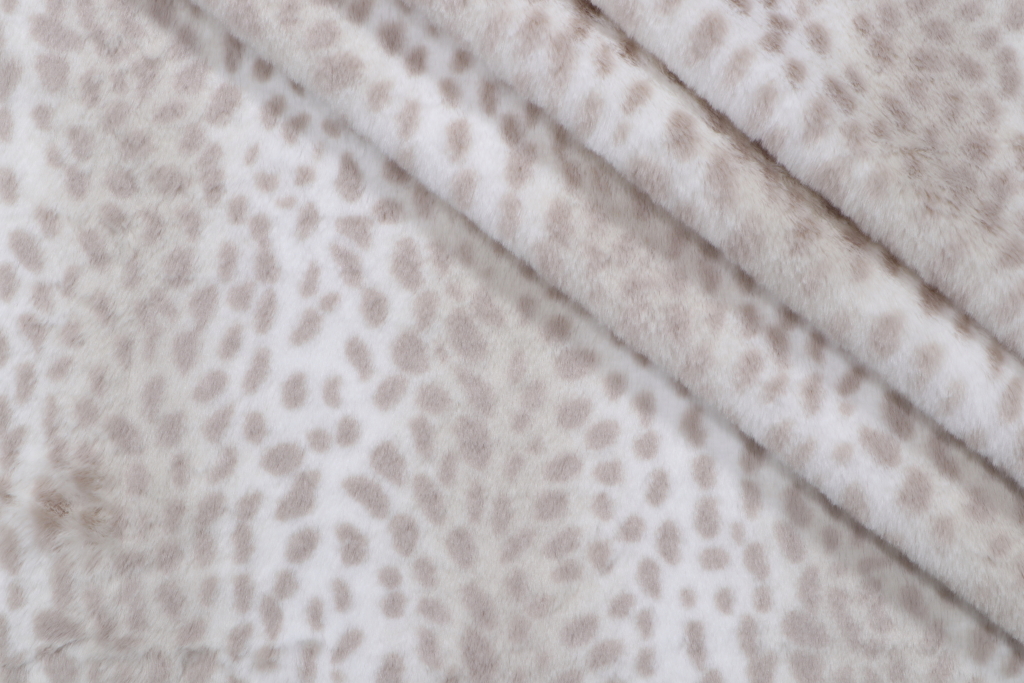 1.13 Yards PK Lifestyles Cheetah Path Faux-Fur Decorator Fabric in Fawn