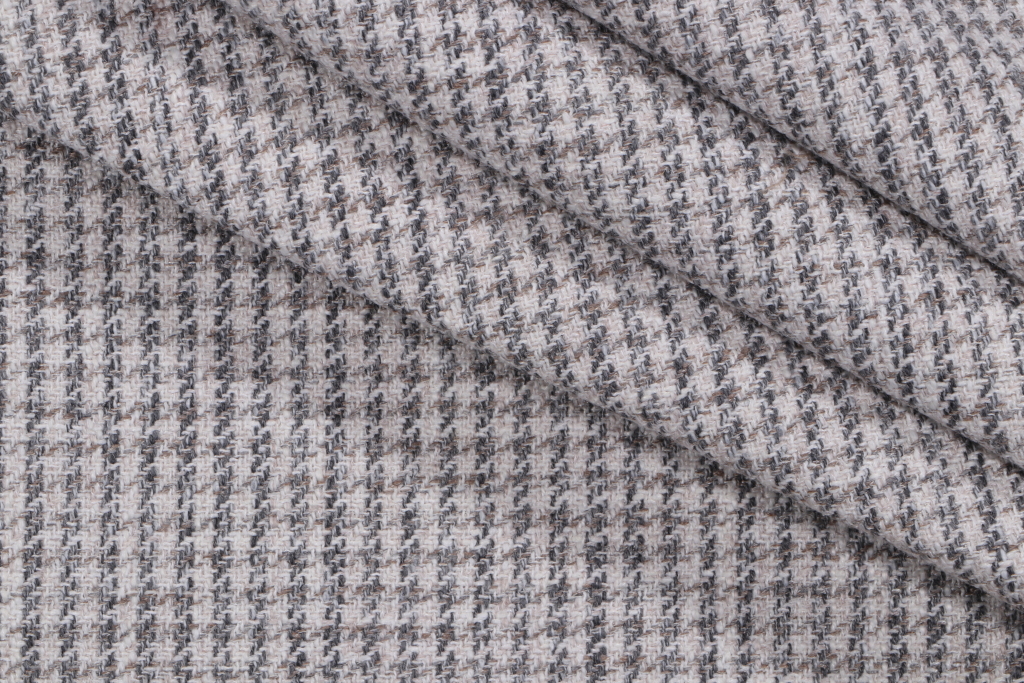 10.75 Yards Melton Woven Upholstery Fabric in Stone