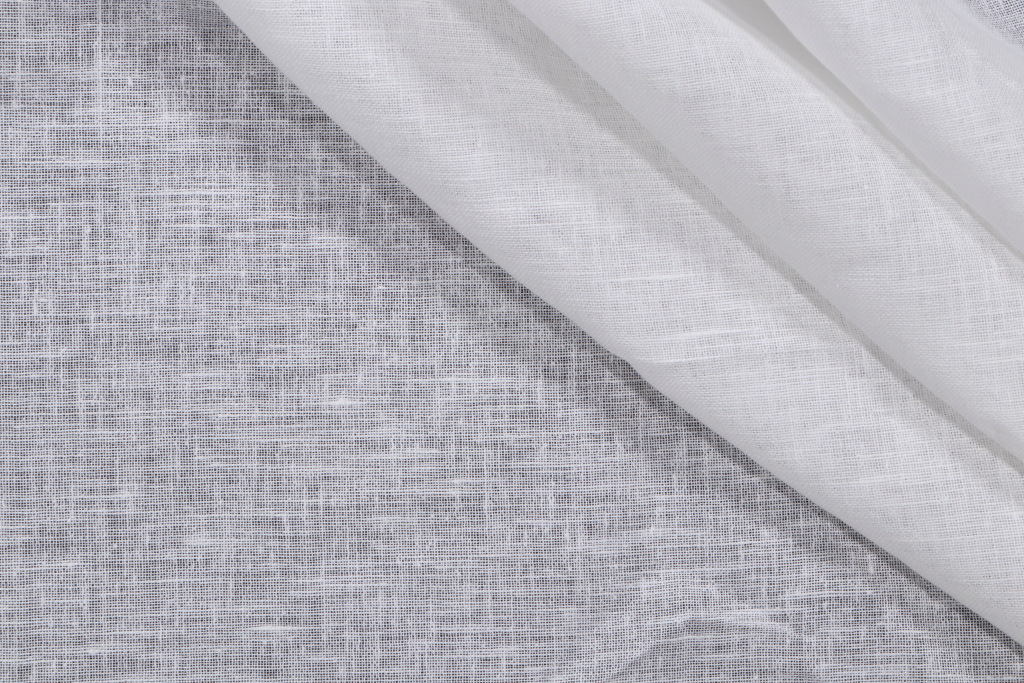 3 Yards Sheer Drapery Fabric in White