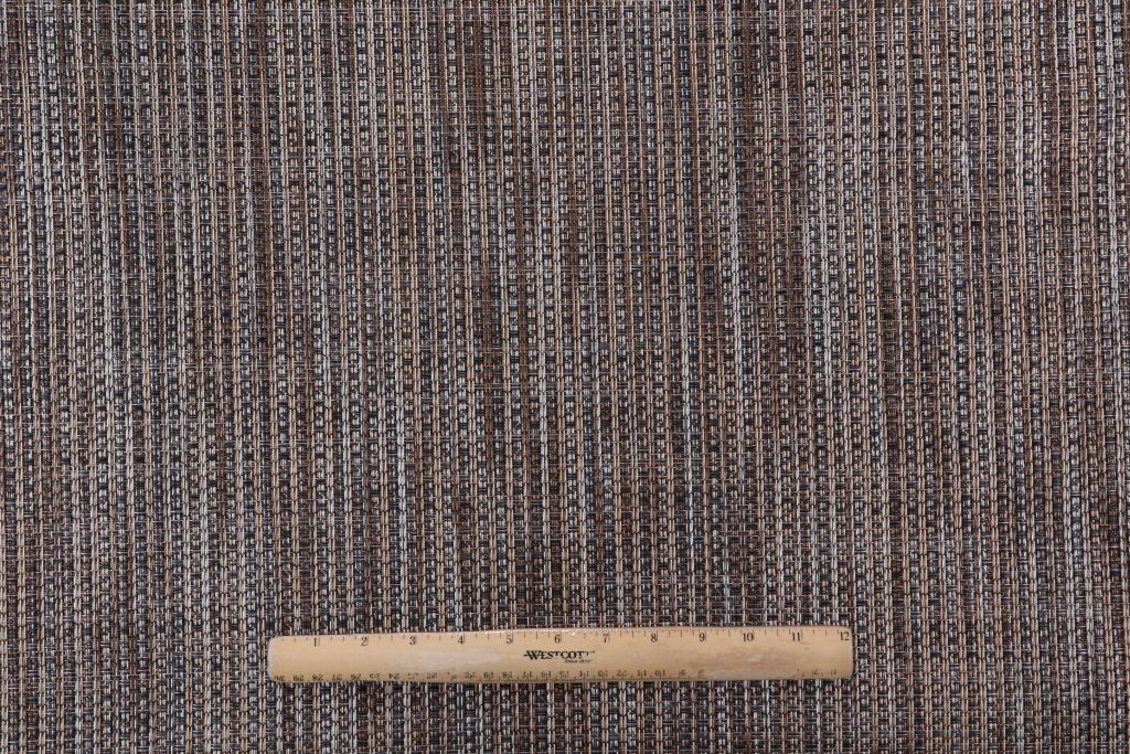 6.7 Yards Woven Vinyl Mesh Sling Chair Outdoor Fabric in Earth