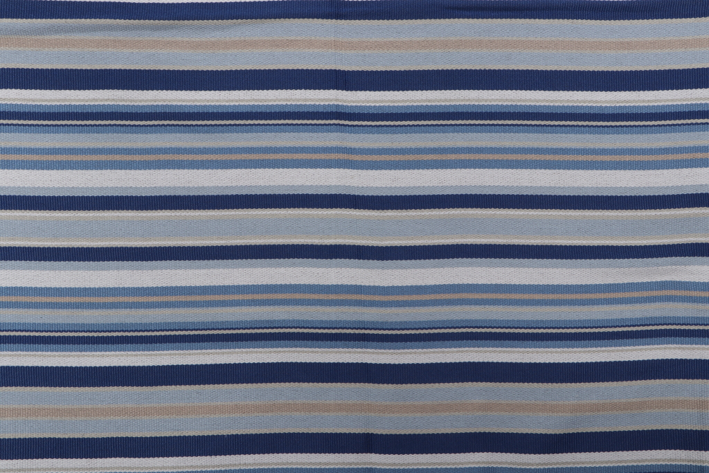 Bella Dura Dexter Woven Olefin Outdoor Fabric in Atlantic
