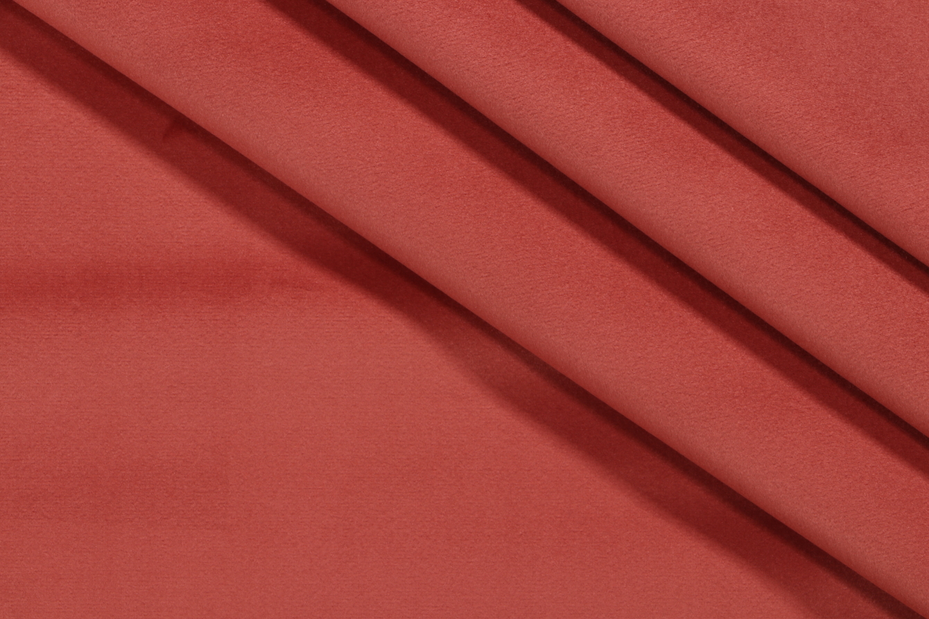 Golding Vibe Velvet Upholstery Fabric in Sunset