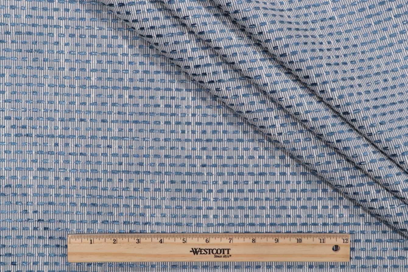 Golding Taylor Woven Chenille Upholstery Fabric in Cornflower