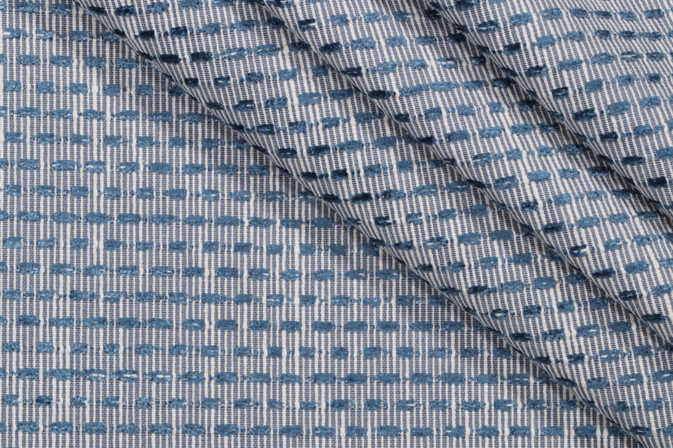 Golding Taylor Woven Chenille Upholstery Fabric in Cornflower