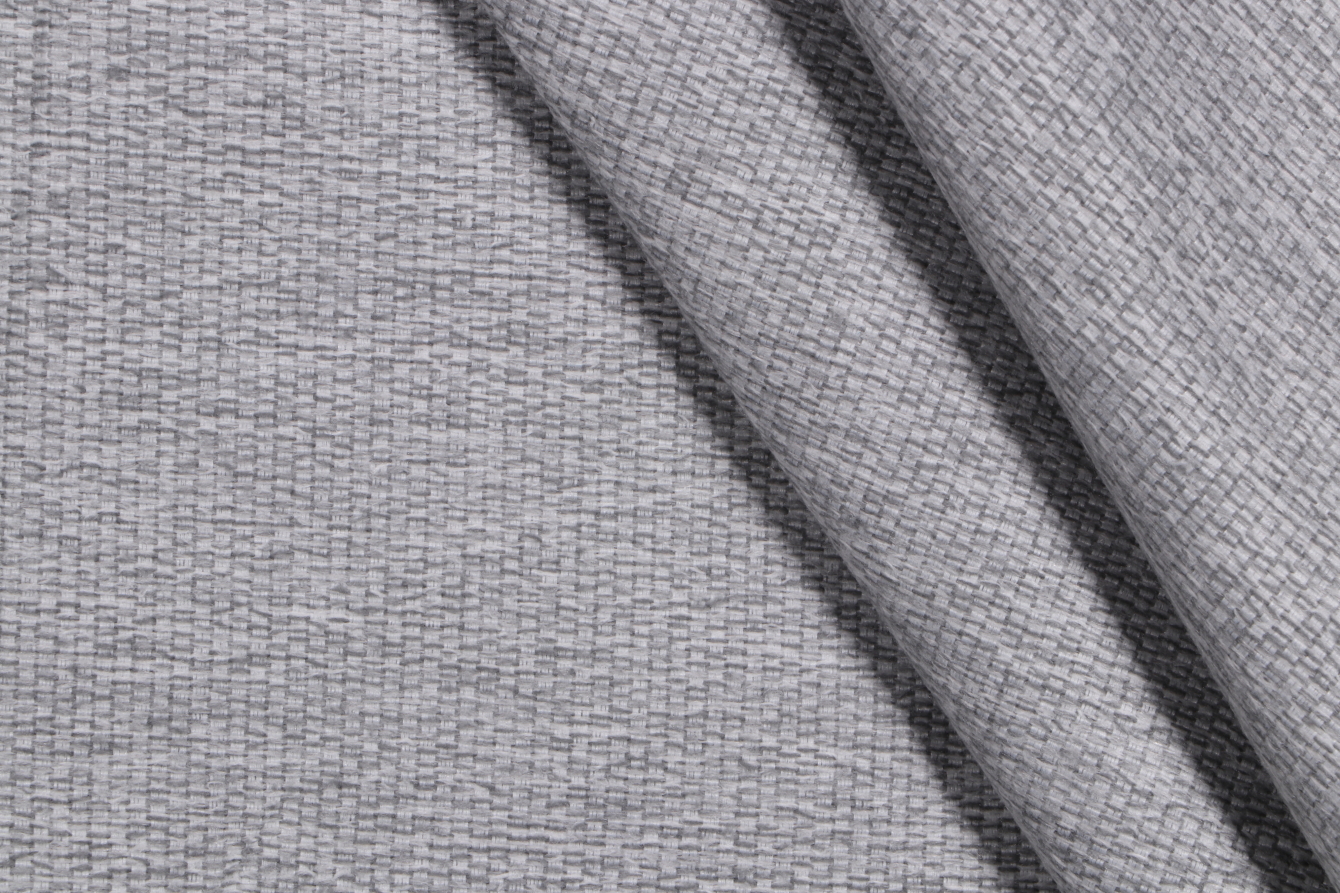 2.38 Yards Crypton Echo High Performance Woven Upholstery Fabric in Grey