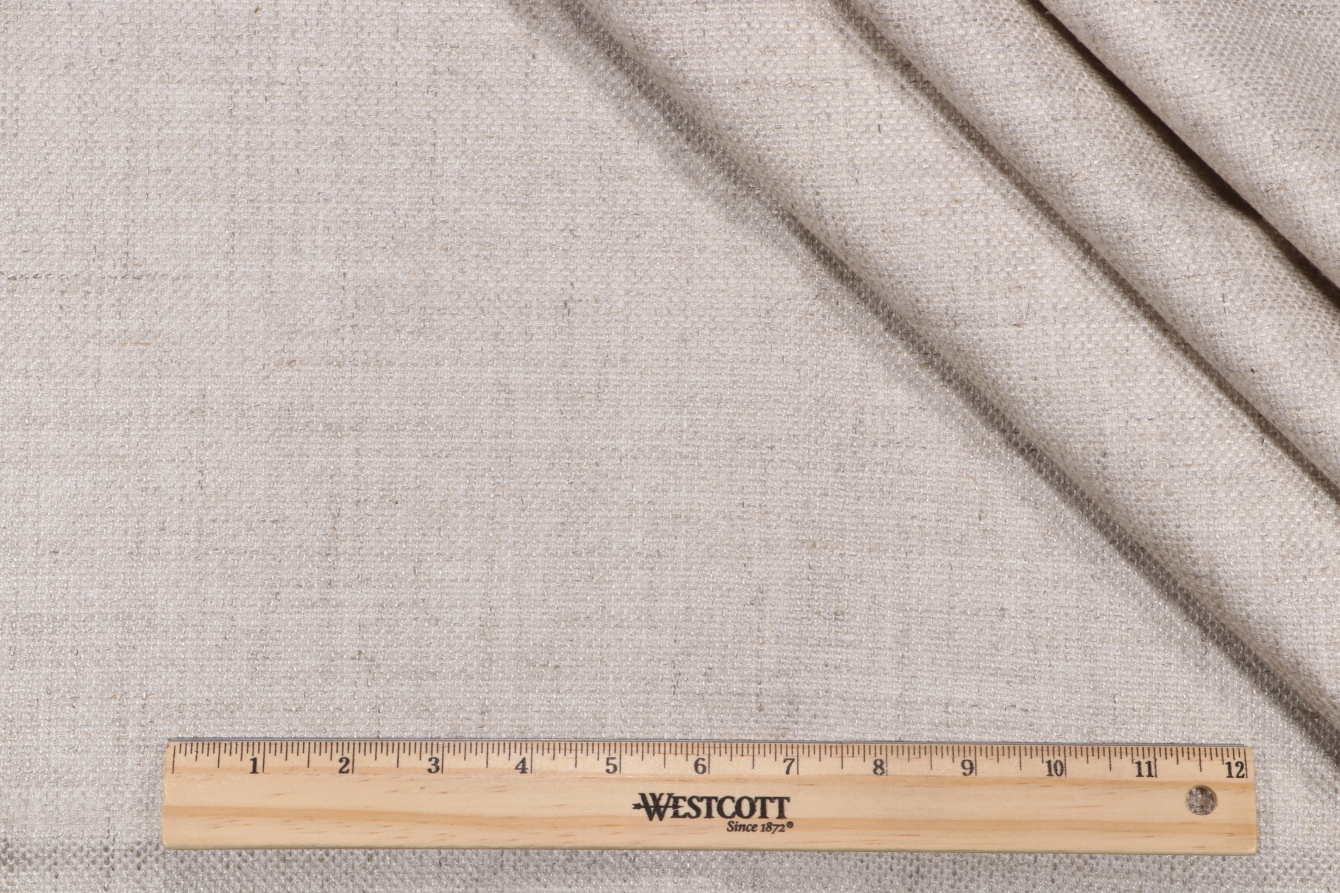 1.38 Yards Samira Woven Upholstery Fabric in Natural