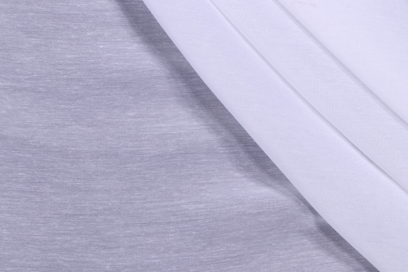 8 Yards Batiste Sheer Woven Drapery Fabric in White