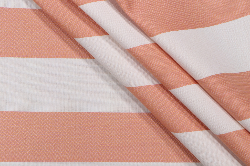 3 Yards Chronicle Woven Solution Dyed Acrylic Outdoor Fabric In Peach