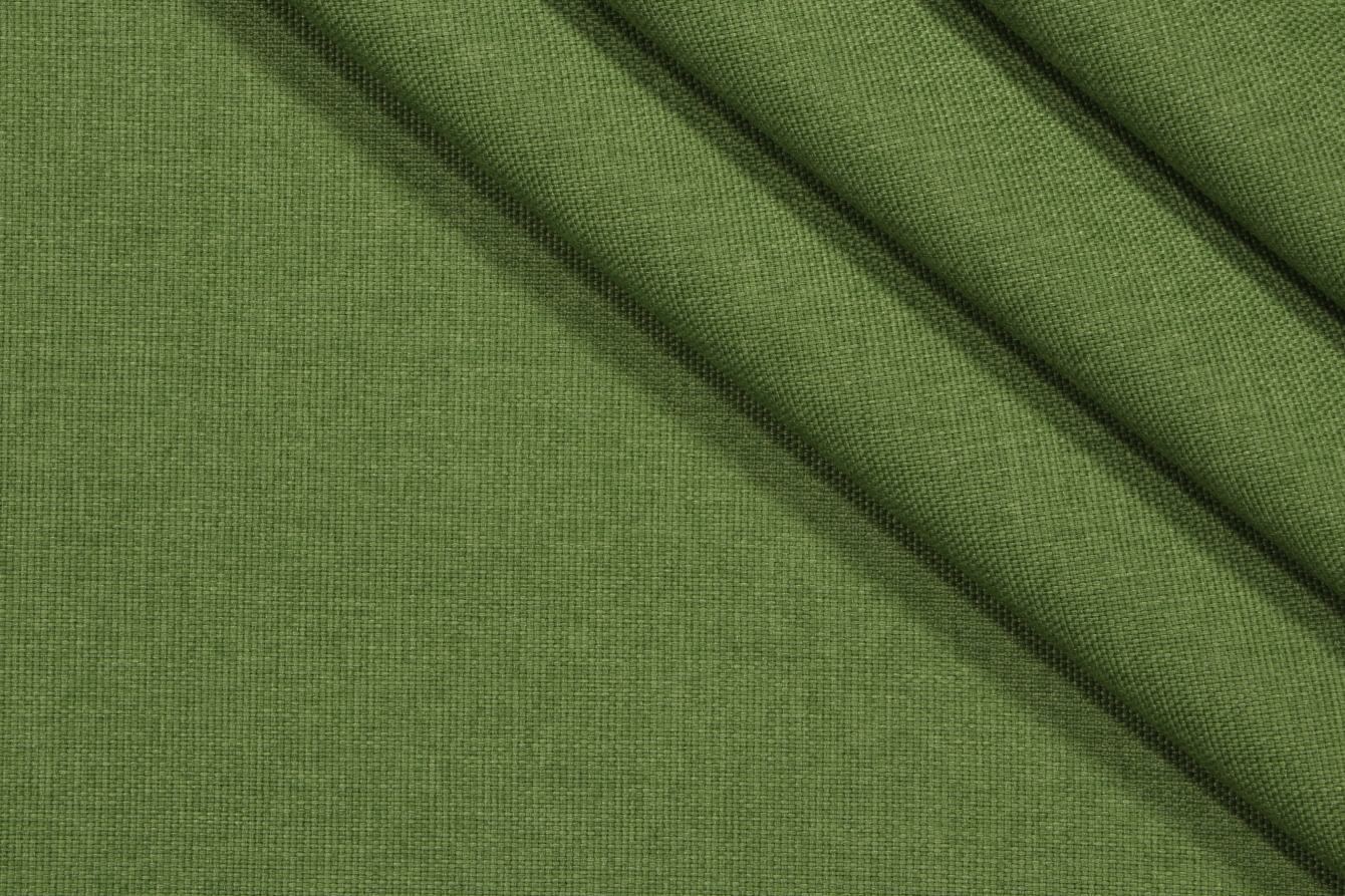 12 Yards Solartex Peached Woven Outdoor Fabric in Green