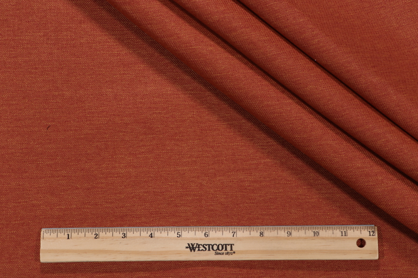12 Yards Solartex Woven Outdoor Fabric in Russet
