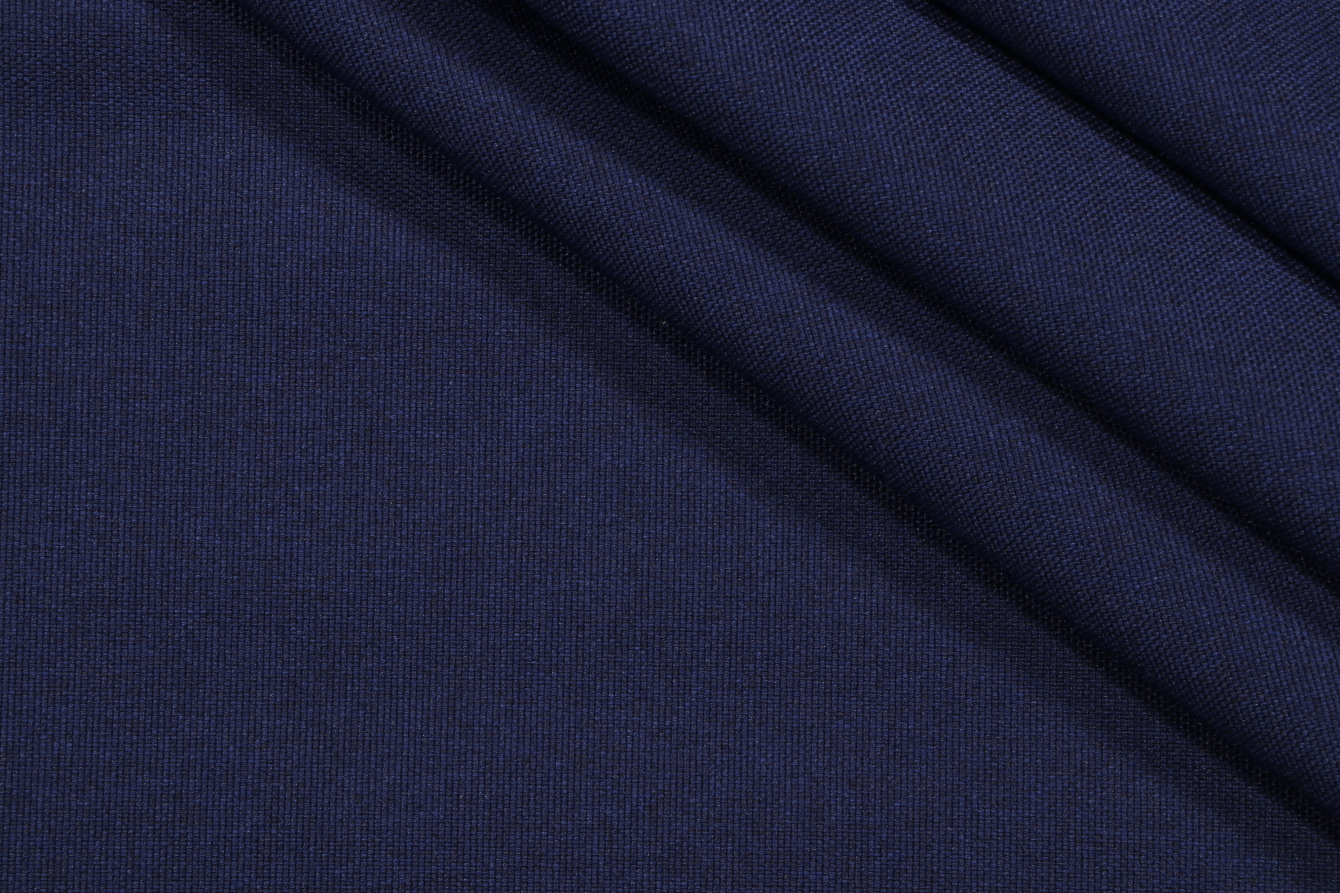 1.75 Yards Solartex Solid Woven Outdoor Fabric in Poseidon Blue