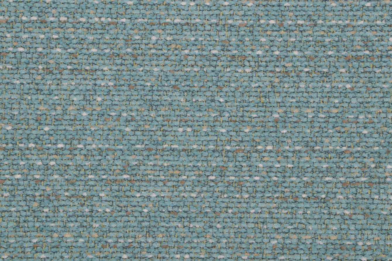7.63 Yards Tillie Woven Chenille Upholstery Fabric in Turquoise
