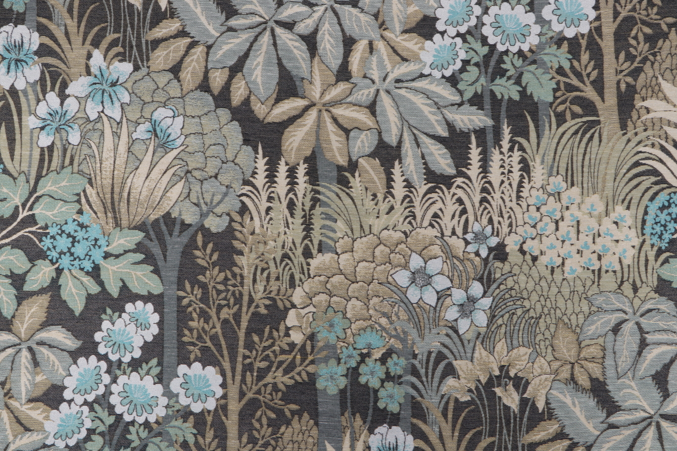 Covington In Bloom Tapestry Upholstery Fabric in 246-Patina