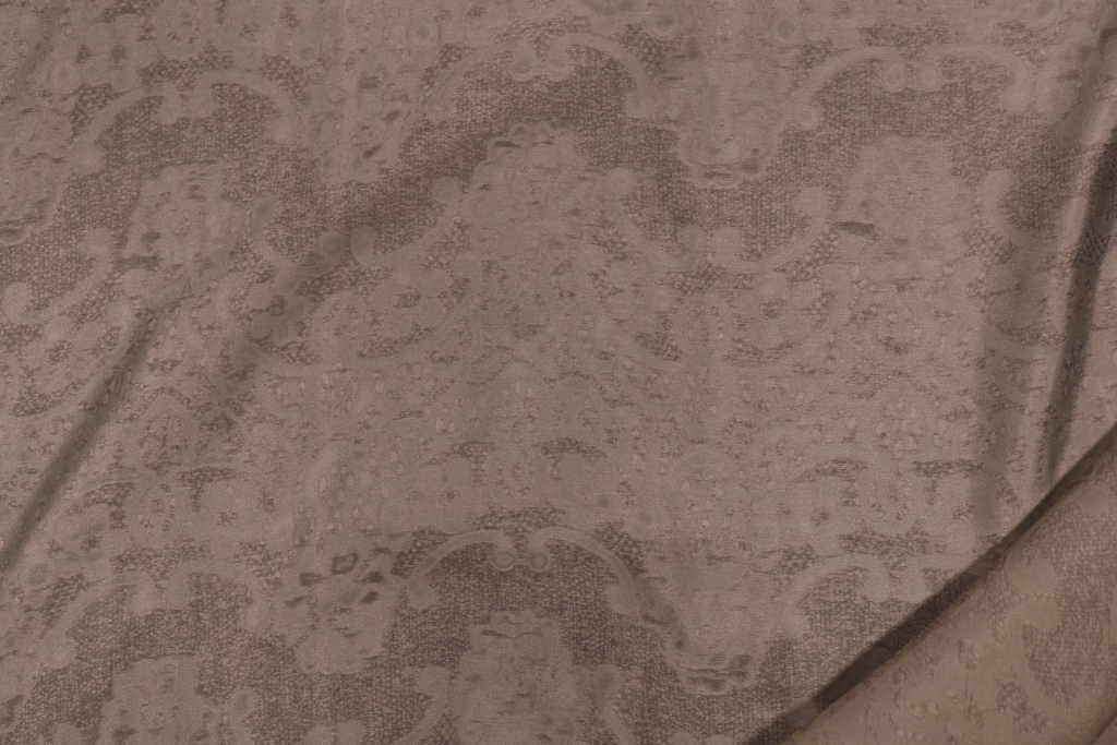 1.25 Yards Richloom Mantilla Sheer Woven Drapery Fabric in Shitake