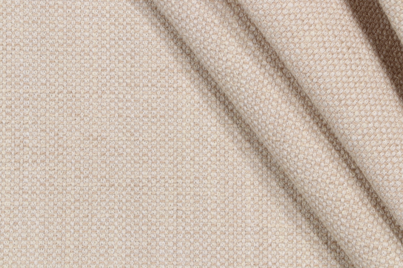 2 Yards Riley Woven Upholstery Fabric in Oyster
