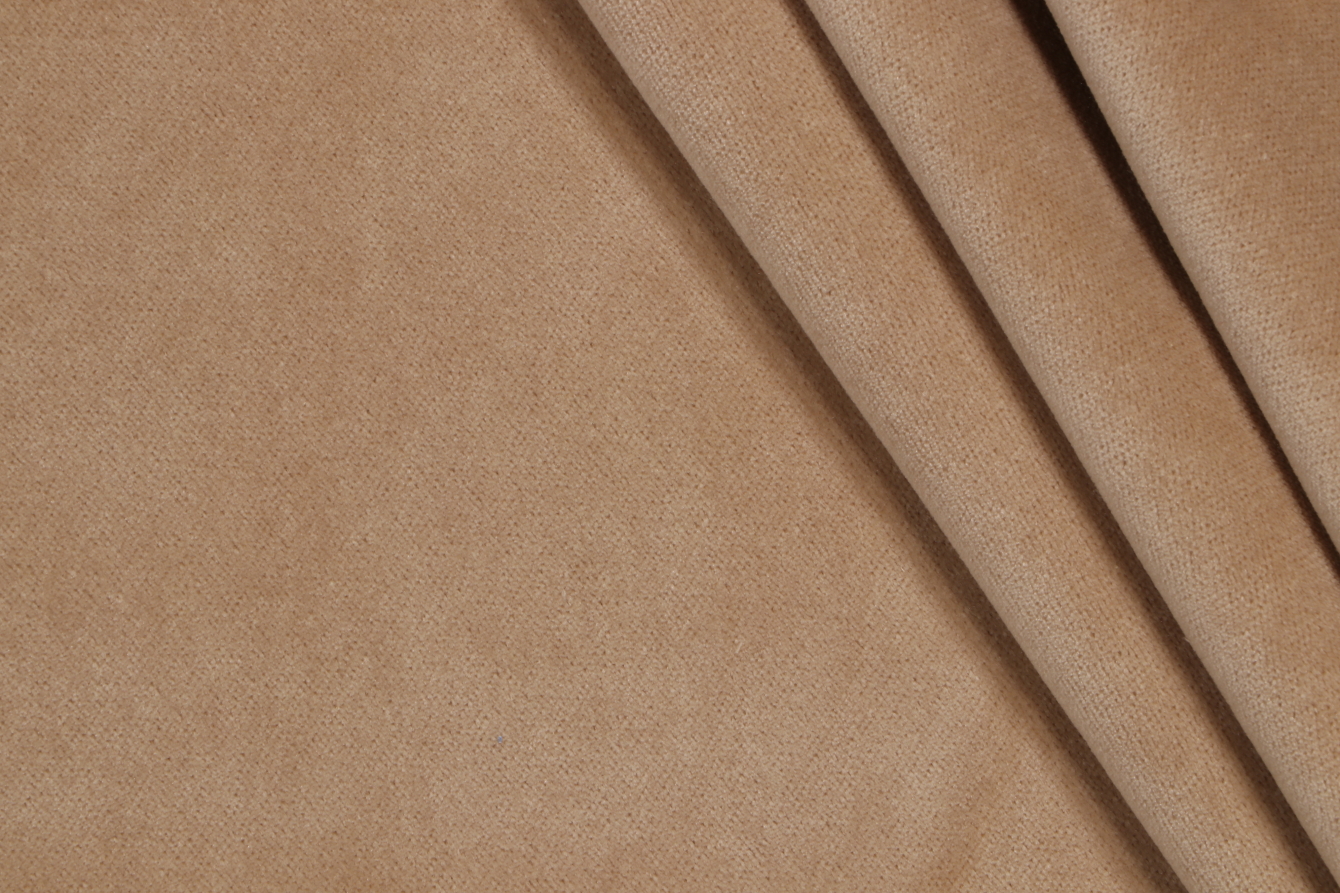 1.75 Yards Banks Velvet Upholstery Fabric in Acorn