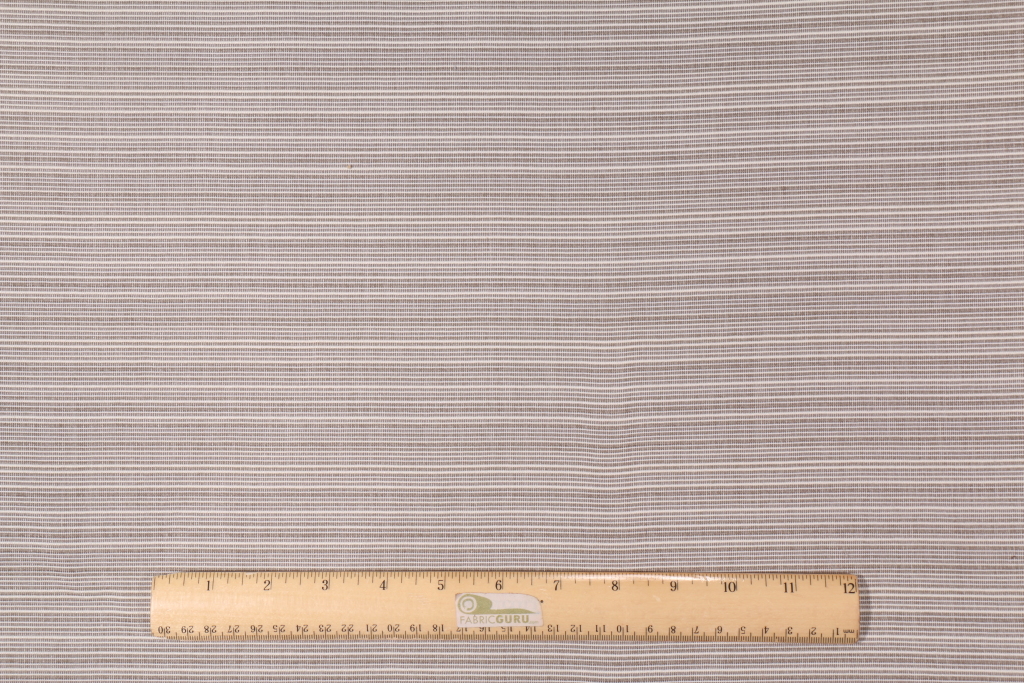 2.5 Yards Ribbed Woven Outdoor Fabric in Gray