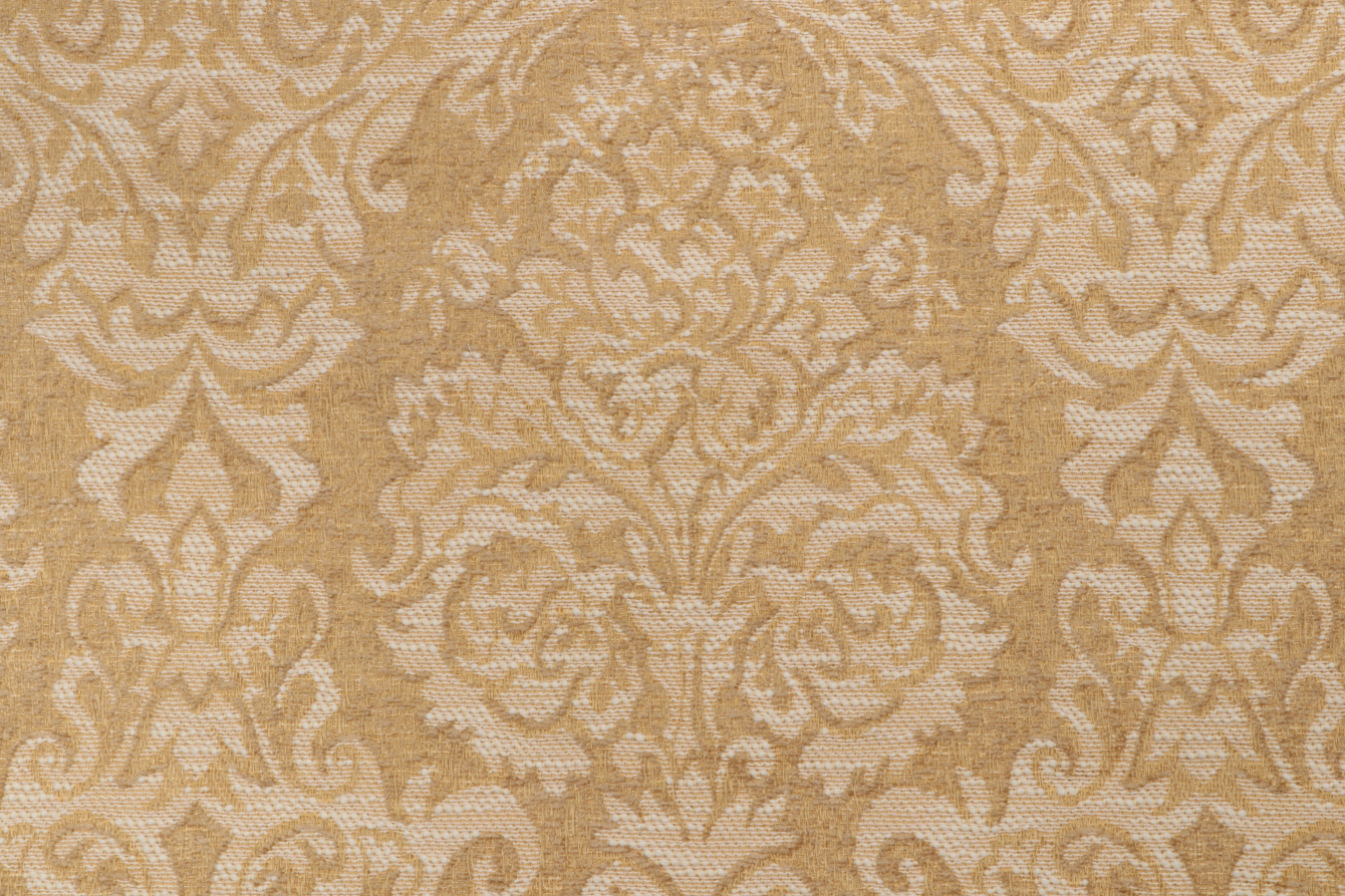 2 Yards Scalamandre Julietta Damask Woven Chenille Upholstery Fabric in ...