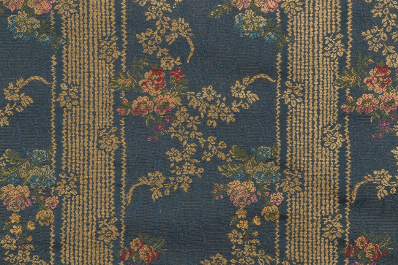 14 Yards Scalamandre Tapestry Upholstery Fabric in Blue