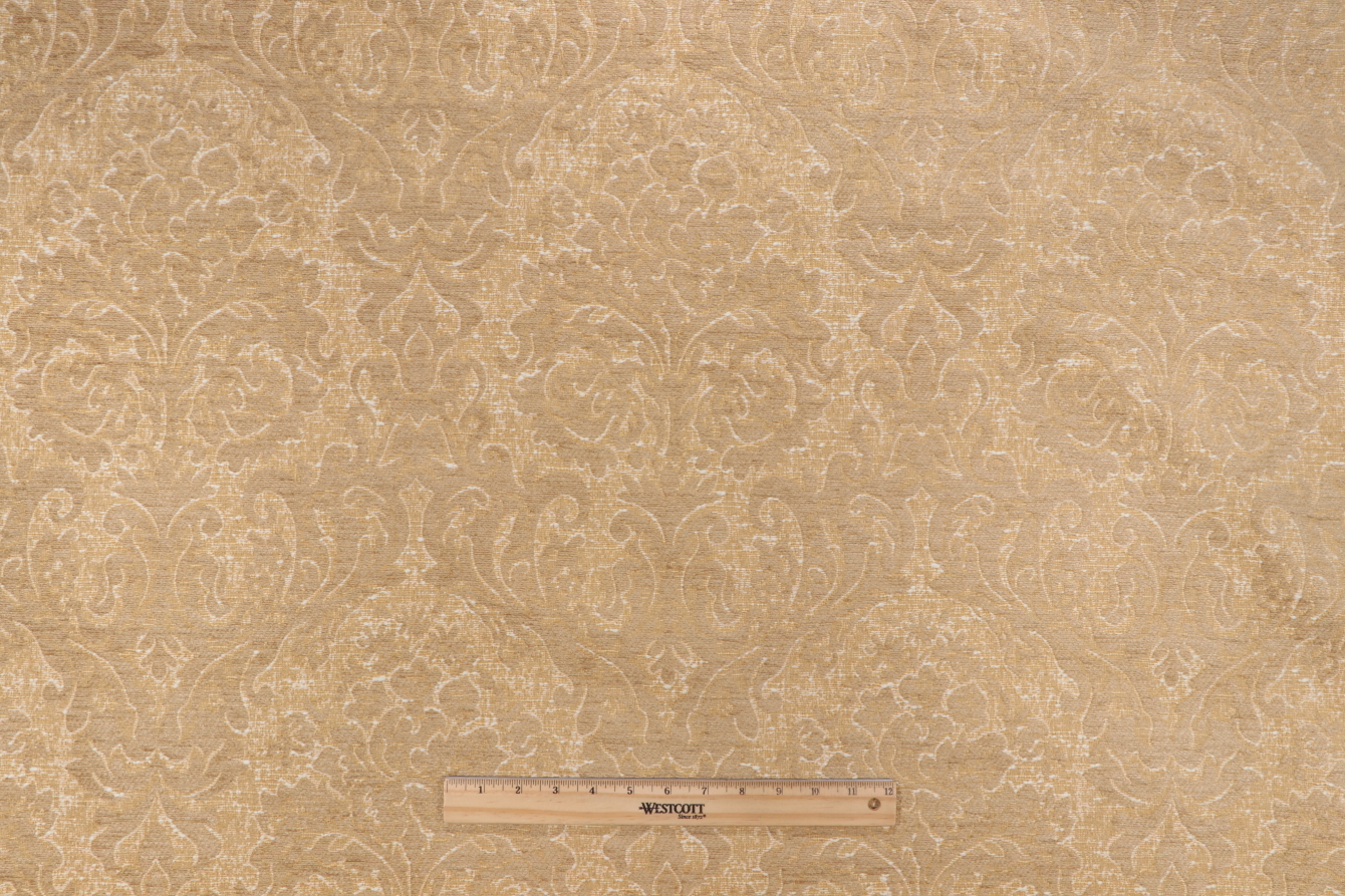 7.63 Yards Scalamandre Julietta Damask Chenille Damask Upholstery ...