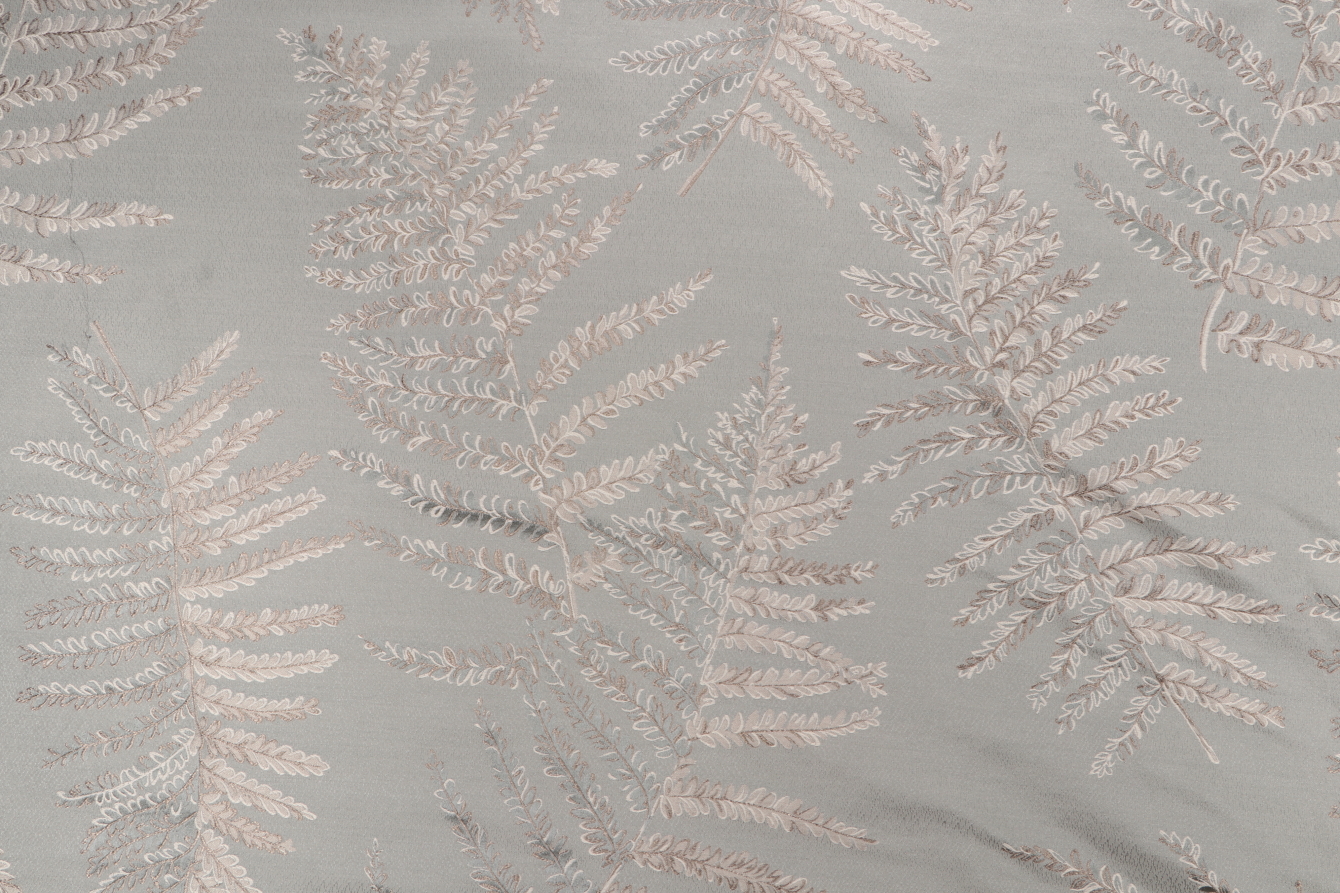 4.63 Yards Scalamandre Silk Damask Decorator Fabric in Mineral