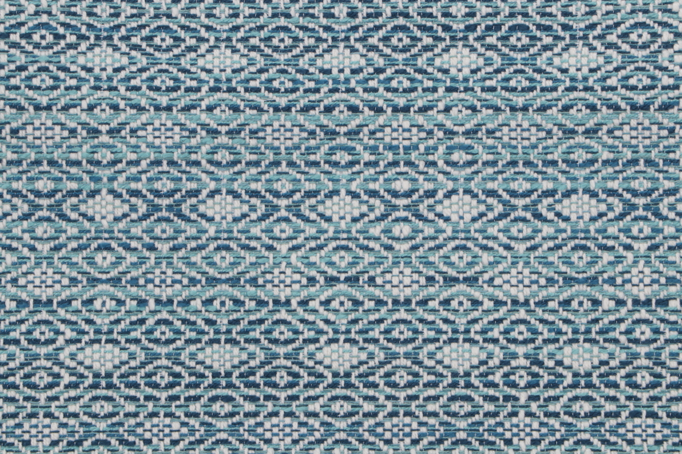 Parcae Woven Upholstery Fabric in Ocean