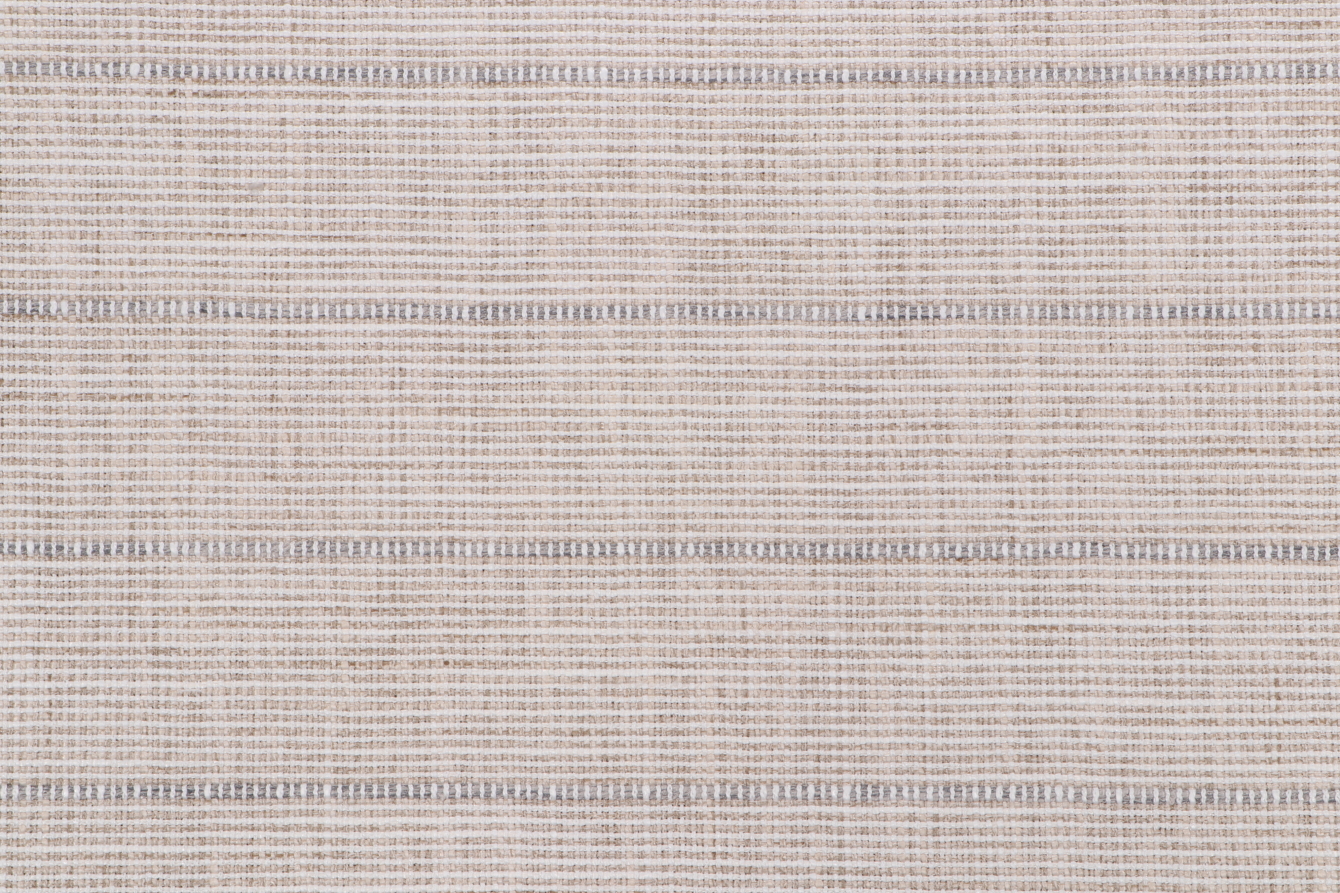 5.38 Yards Reed Stripe Woven Upholstery Fabric in Silver