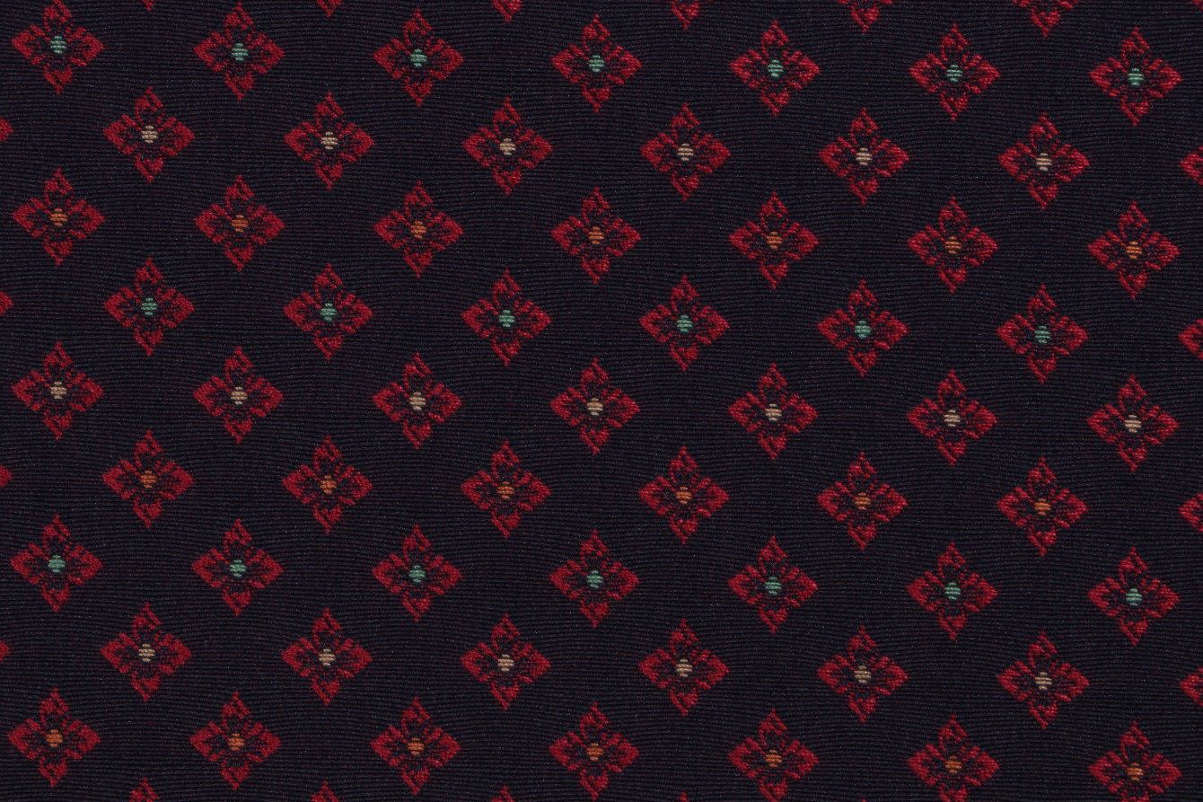 4.25 Yards Scalamandre Stella Geometric Woven Upholstery Fabric in Red ...
