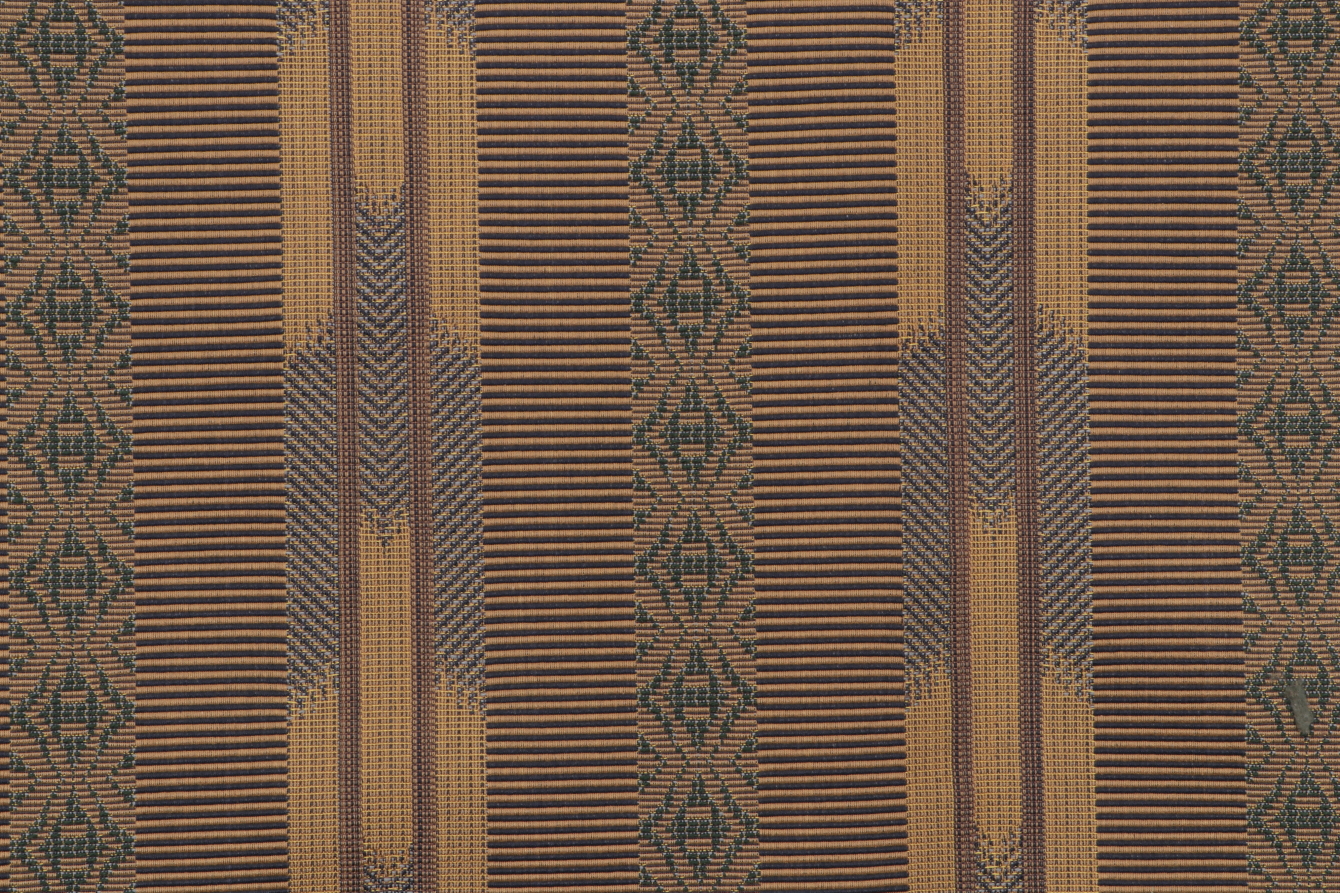 1 Yards Scalamandre Tapestry Upholstery Fabric in Blue/Gold