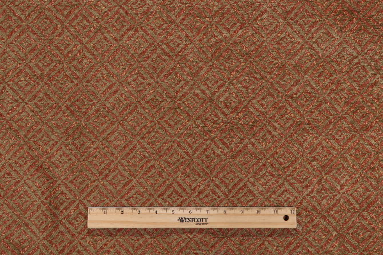 1.13 Yards Scalamandre Julietta Diamond Woven Chenille Upholstery ...