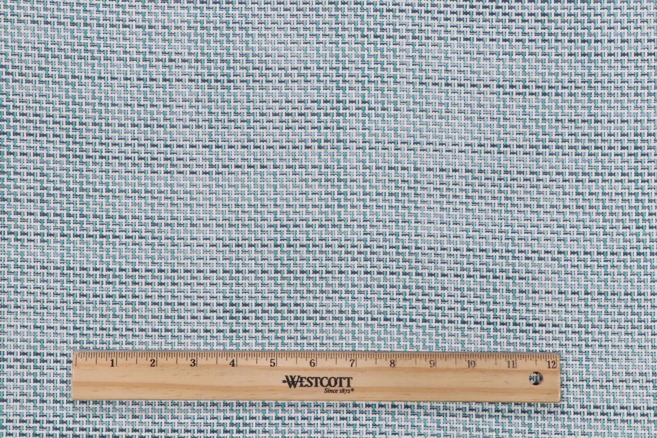 17 Yards Phifertex Woven Vinyl Mesh Sling Chair Outdoor Fabric in Turquoise