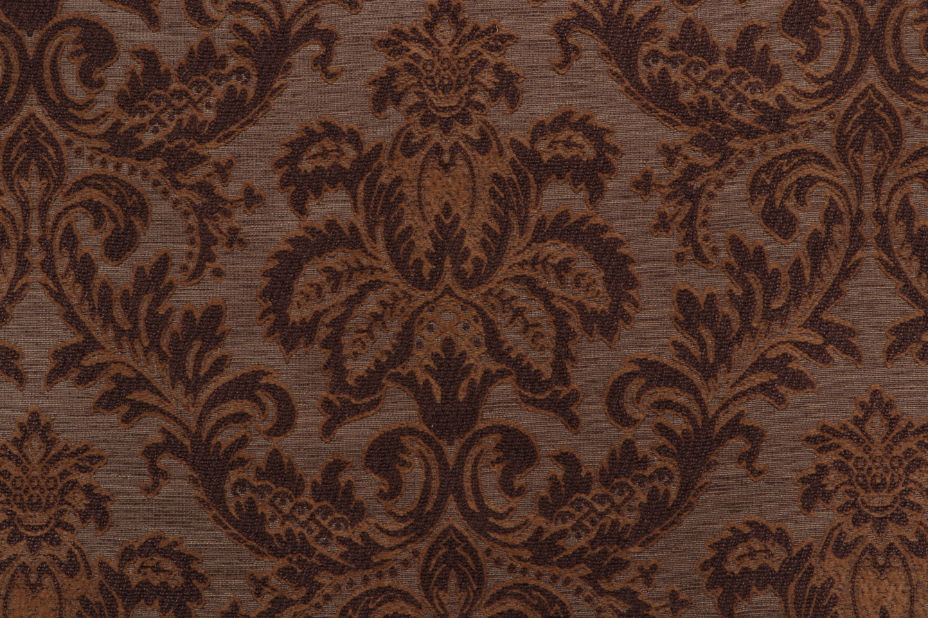 2 Yards Robert Allen Texture Damask Chenille Upholstery Fabric in Aged ...