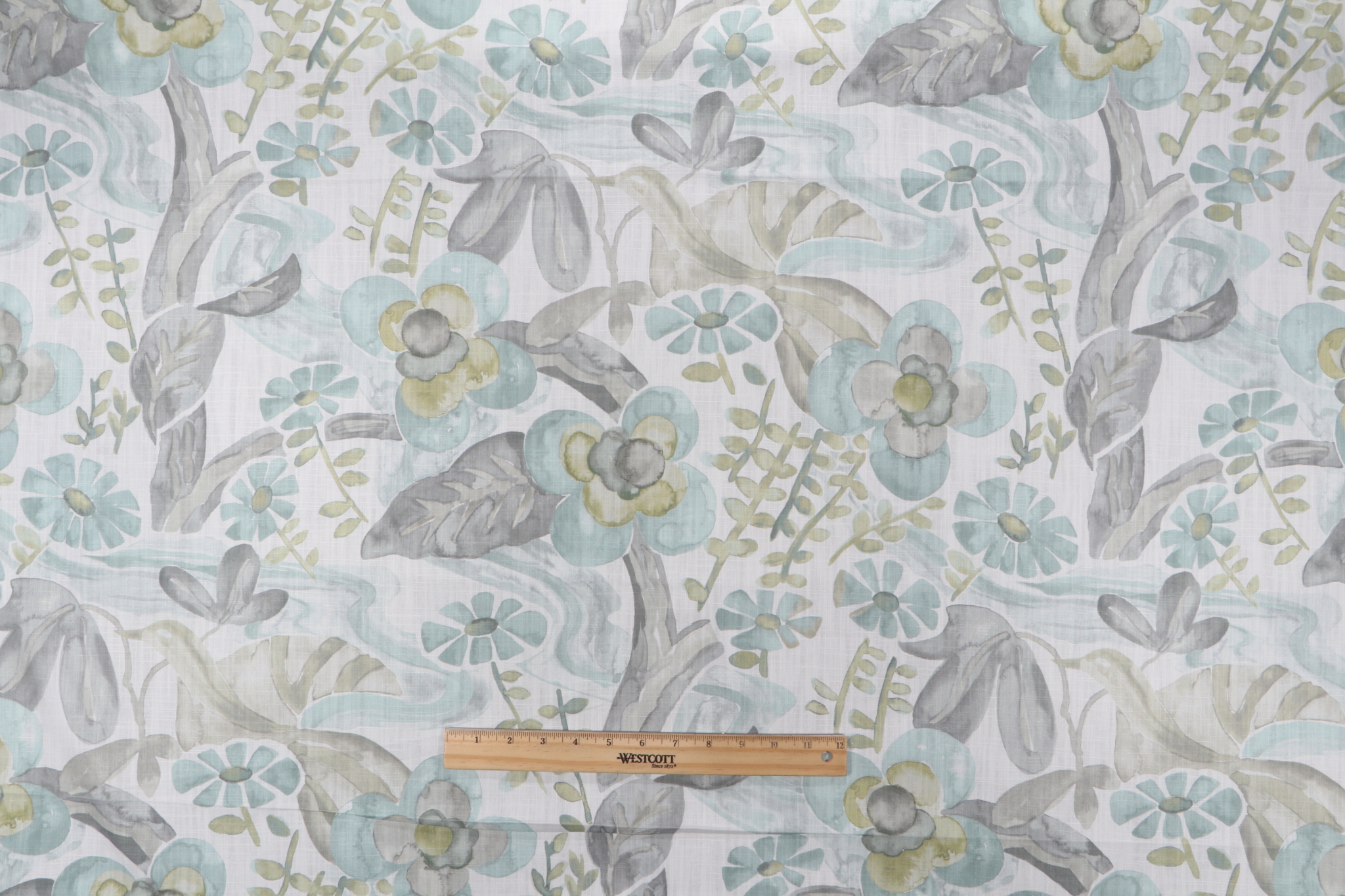 2.63 Yards Barbara Barry Sprite Printed Drapery Fabric in Oasis for Kravet
