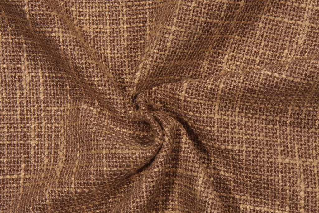 Robert Allen Tex Weave Boucle Upholstery Fabric in Driftwood