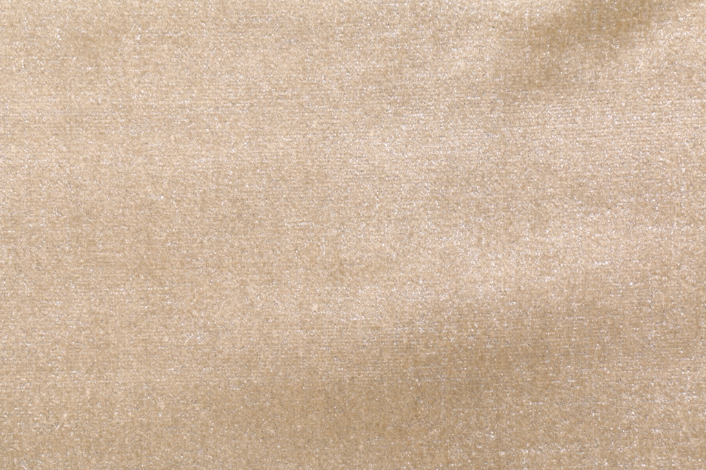 6 Yards Sparkle Velvet Upholstery Fabric in Champagne