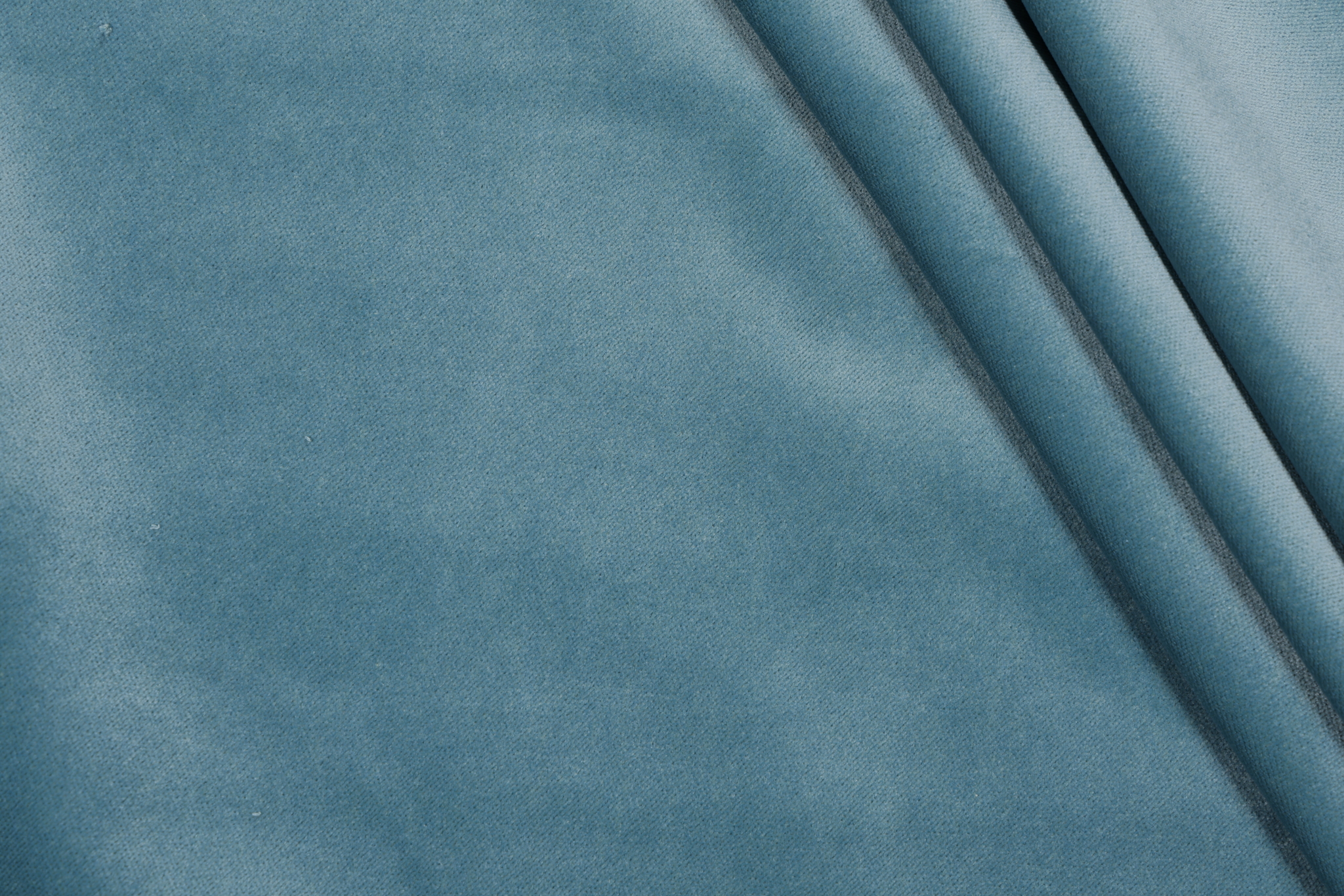 3.88 Yards Valdese Weavers Banks Velvet Upholstery Fabric in Calypso