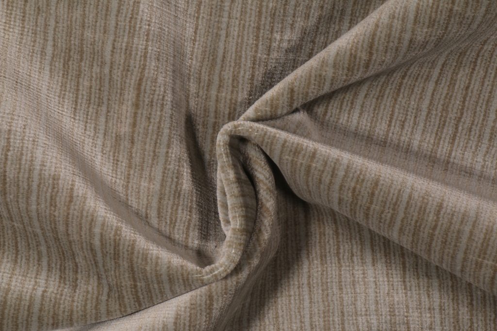 2.7 Yards Leyritz Velvet Upholstery Fabric in Zinc